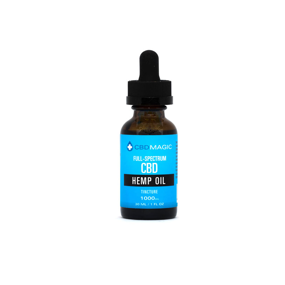 CBD Magic - Full Spectrum CBD Hemp Oil Peppermint Tincture 1000mg (30ml ...